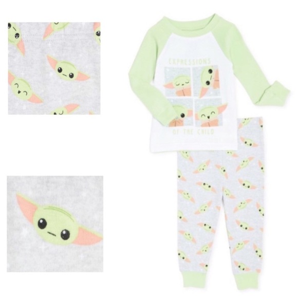 Star Wars | Pajamas | Star Wars Baby Yoda Mandalorian Pajamas | Poshmark